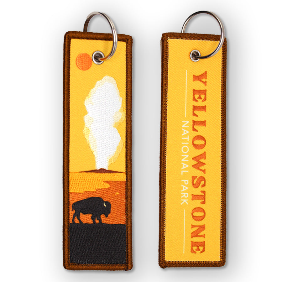 Canvas Key Tag Series – National Park Souvenirs