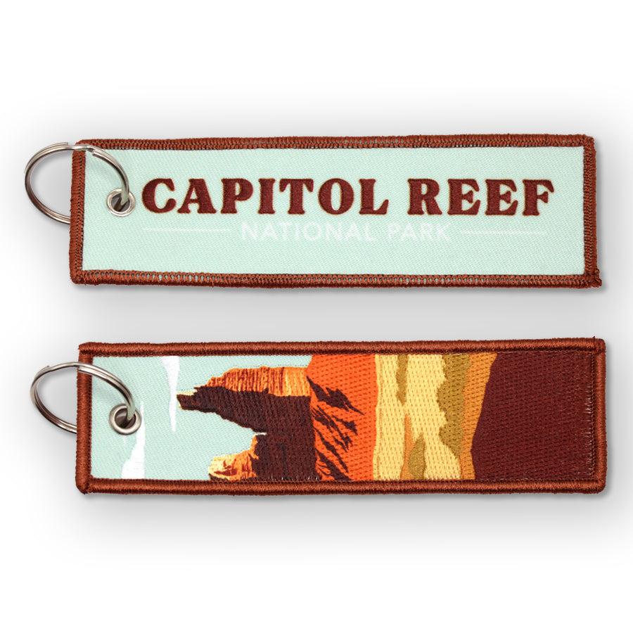 Capitol Reef National Park Flight Tag – National Park Souvenirs