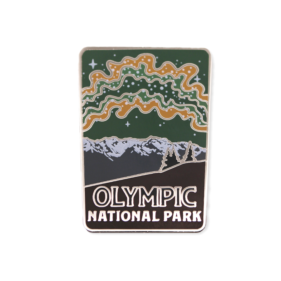 Olympic National Park Milky Way Pin – National Park Souvenirs
