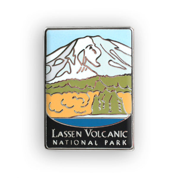 Lassen Volcanic National Park Traveler Pin – National Park Souvenirs