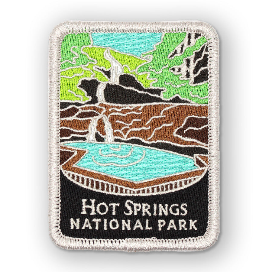 Hot Springs National Park Traveler Patch – National Park Souvenirs